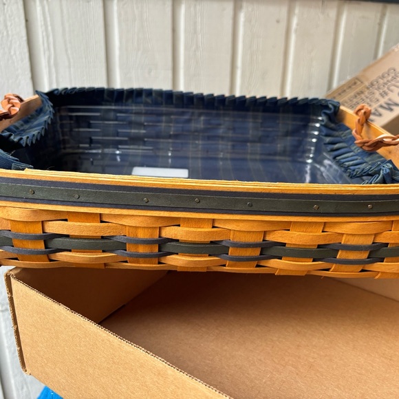 Longaberger | Accents | Longaberger Vintage Nib Nwt 996 Collectors Club Small Serving Basket ...
